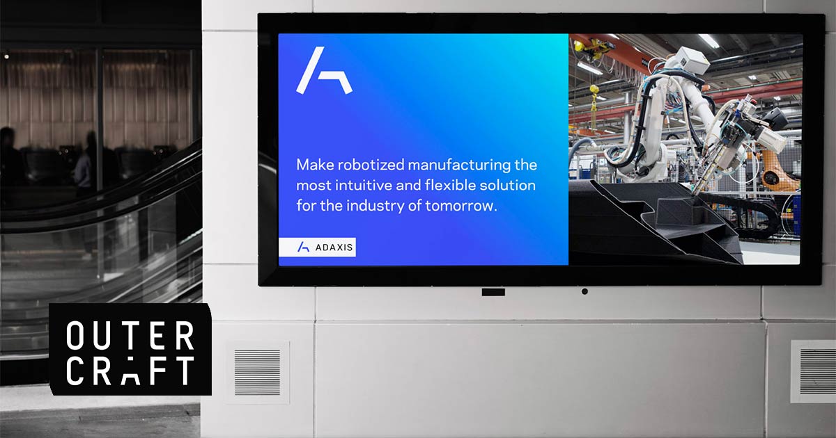 OUTERCRAFT | ADAXIS | Rebranding